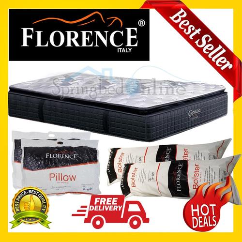 Jual Matras Springbed Florence Kasur Saja Genoa 180x200 Queen Harga ...