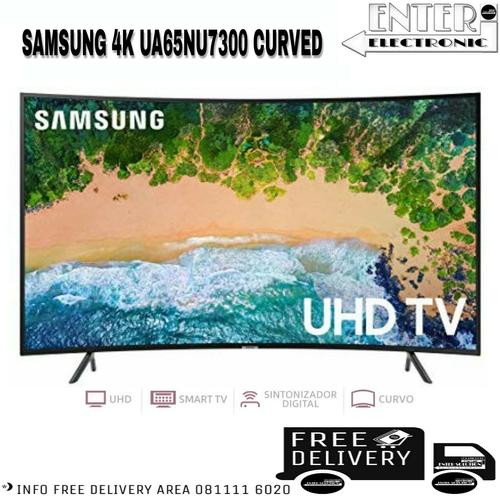 Promo SAMSUNG LED TV 65NU7300 - SMART TV LED 65 INCH CURVED 4K ...