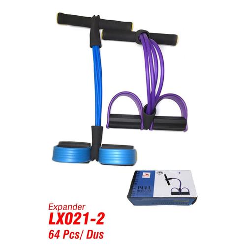 Jual Tummy Trimmer Pull Reducer Expander Elastis Resistance Band LX 021 ...