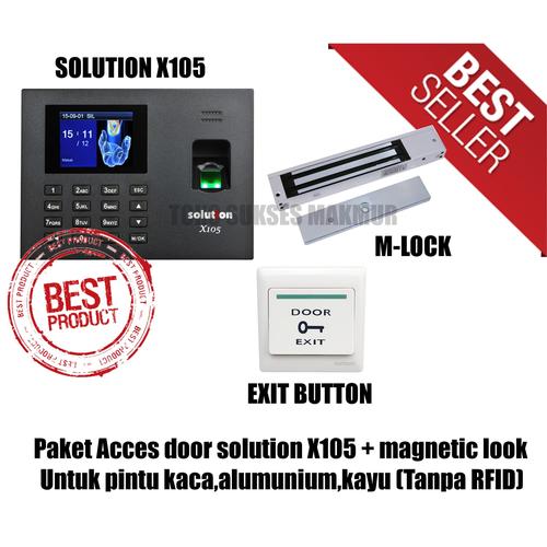 Jual Paket Access Door Solution X105 untuk pintu Kaca,Kayu, Alumunium ...