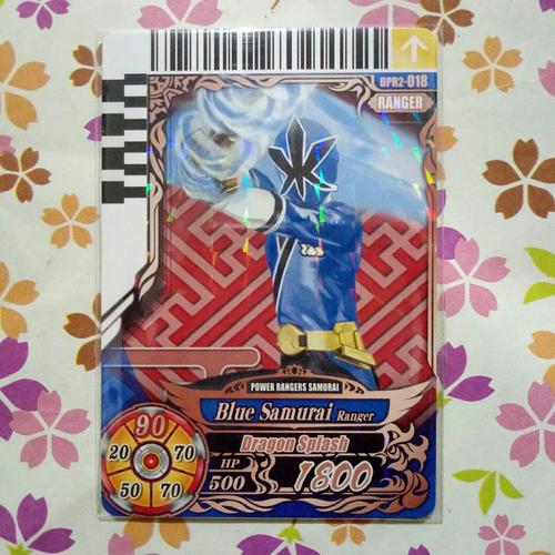 Jual power ranger card battle bronze ranger blue samurai v2 - Kota ...