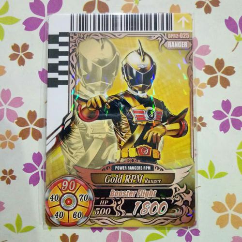 Jual power ranger card battle bronze ranger gold rpm v2 - Kota Bandung ...