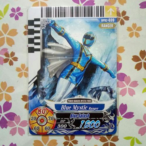Jual power ranger card battle normal ranger blue mystic v2 - Kota ...