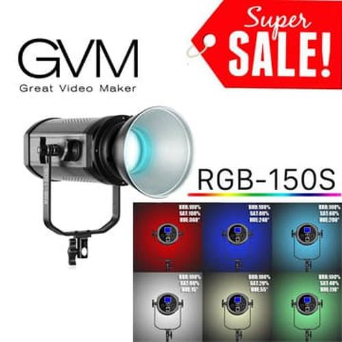 Jual GVM LED RGB-150S Fresnel Spot Light (RGB Color) - Jakarta Barat ...