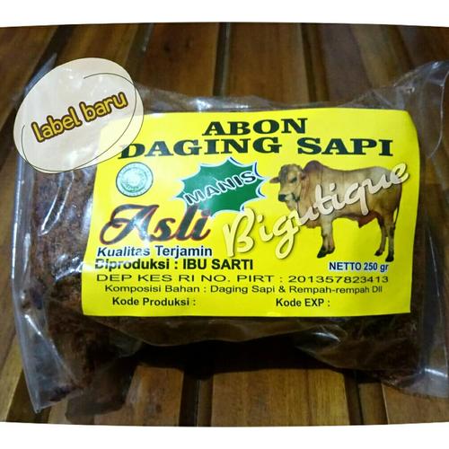 Jual Abon Daging Sapi Khas Surabaya 250gr - MANIS - Kota Surabaya ...
