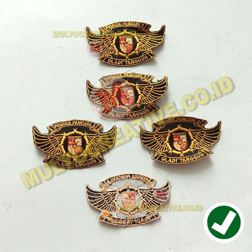 Jual Bordir Kain Logo Pemuda Pancasila Gladi Tangguh Model Sayap - Kab ...