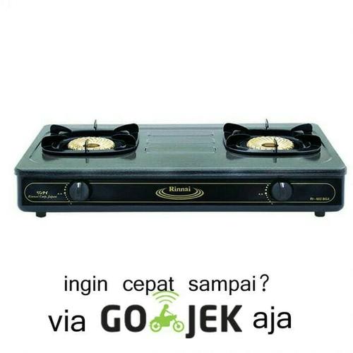Jual Kompor Gas 2 Tungku Api Besar Tornado Rinnai RI 602BGX - 602 BGX ...