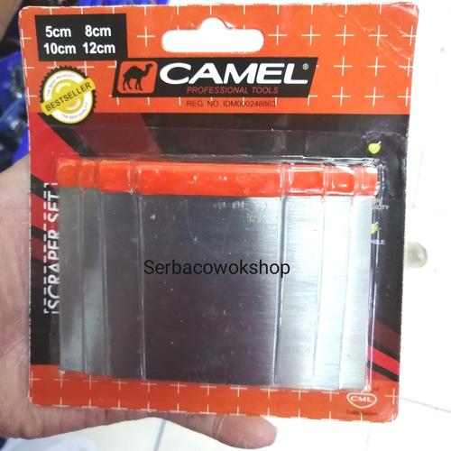 Jual skrap/kape/scraper set 4 pcs camel berkualitas - Jakarta Barat ...