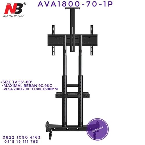 Jual NB AVA1800-70-1P North Bayou AVA1800-70-1P Standing TV 80 ...