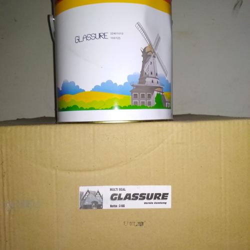 Jual CAT VERNIS GENTENG GLASSURE MULTISEAL clear gloss 3 KG - Kota ...