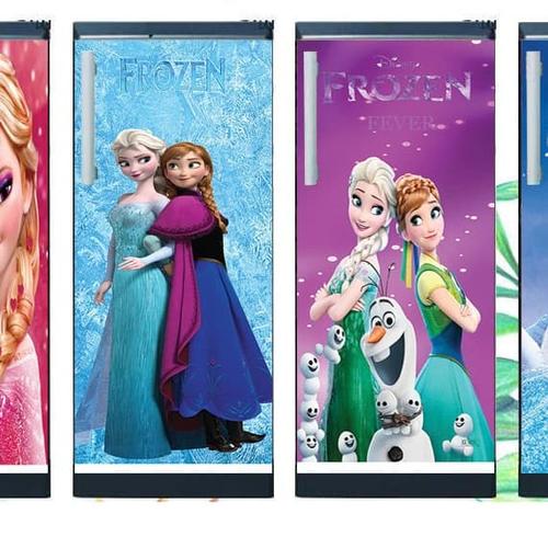 Jual stiker kulkas 2pintu motif frozen custom - Jakarta Barat - sticker ...