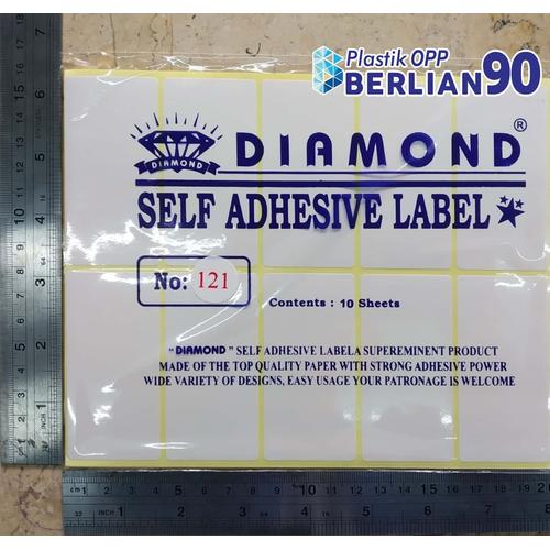 Promo Label 121 Stiker Undangan - Kota Bandung - Plastik Opp Berlian 90 ...