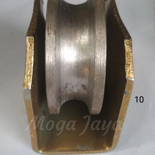 Jual roda super 10cm rel behel atau besi beton roda pagar roda gerbang ...