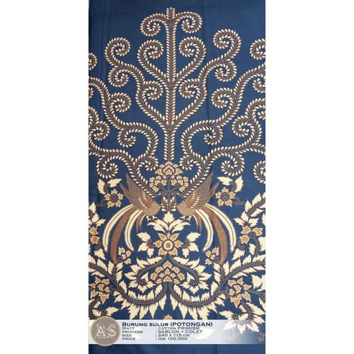 Jual MOTIF BATIK BURUNG SULUR - Kota Surakarta - Batik & Fashion Asli ...
