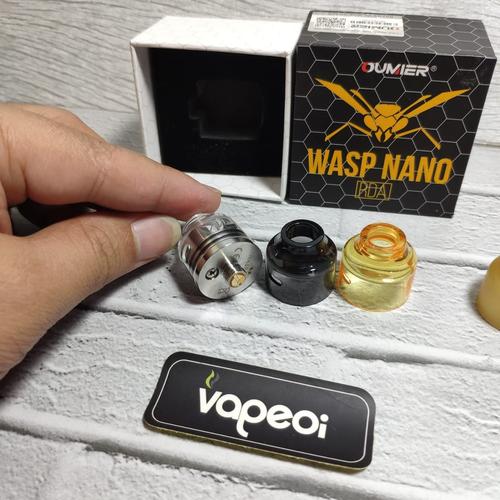 Jual Wasp Nano RDA 22mm Cap Only Premium Quality Atomizer RDA Tutup ...