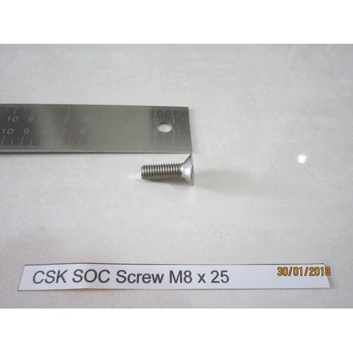 Jual CSK SOC Screw M8 x 25 Stainless Steel 316 - Kab. Tangerang ...