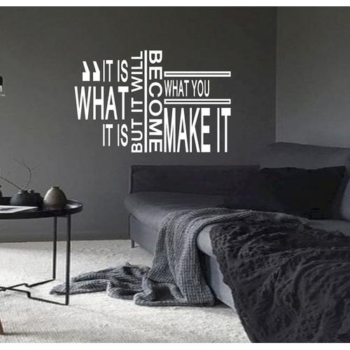 Jual Stiker Dekorasi Unik Kata Kata Motivasi Quotes Office Home Decor ...