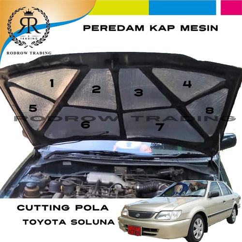 Jual Peredam Mesin Mobil Soluna / Cutting Pola Peredam Panas Mobil ...