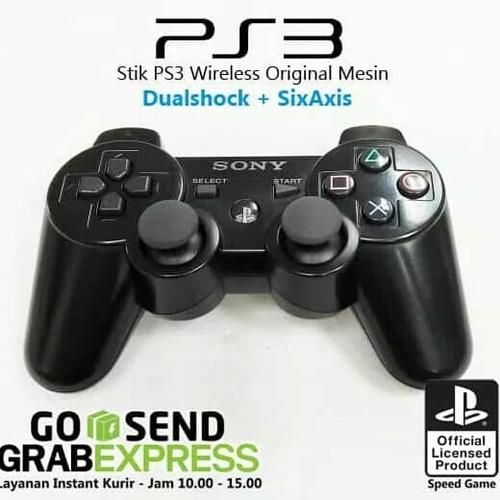 Jual Stick PS3 Dual Shock/Stik PS 3 Wireless Original Mesin (Getar ...