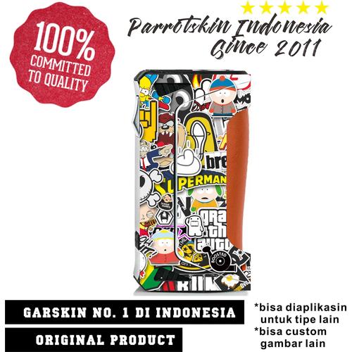 Jual Garskin skin Vape mod Aegis 100w Bomb sticker Jdm style custom ...