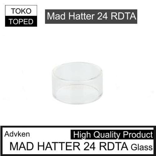 Jual [AN] Advken MAD HATTER 24 RDTA Replacement Glass | tank rdta rba ...