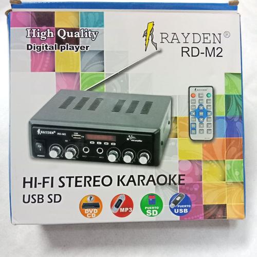 Jual Rayden RD-M2 mini usb digital player Mp5 , karaoke 2 mic murmer ...