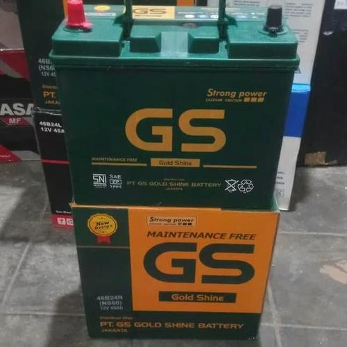 Jual Aki Accu NS60 12V 45AH 45-Amper GS MF Kering Gold Shine - Kota ...