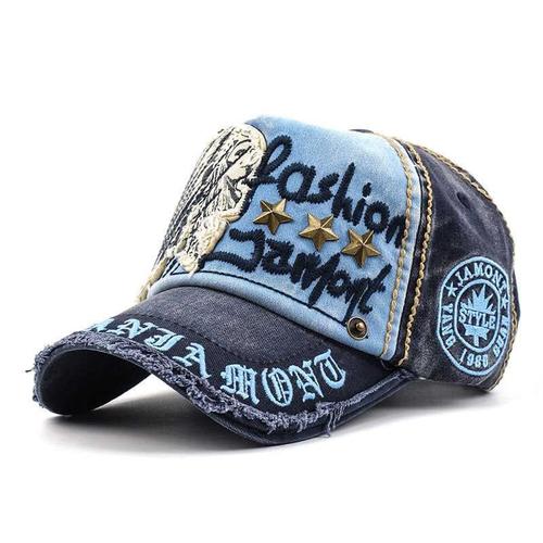 Jual Topi Snapback Pria Wanita Sobek Vintage Punk Jeans Gembel Jamont ...