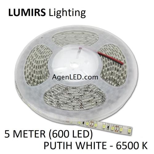 Promo LUMIRS LED STRIP 3528 PUTIH 2835 LEDSTRIP Lampu WHITE IP33 IP 33 ...