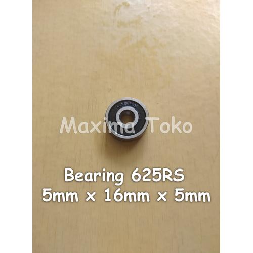 Jual Ball Bearing 625RS 625 RS Deep Groove Miniature 5mm x 16mm x 5mm ...
