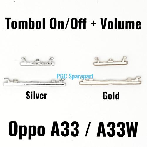 Jual Tombol 1set Volume Power On Off Oppo Neo 7 - A33 - A33W Button ...