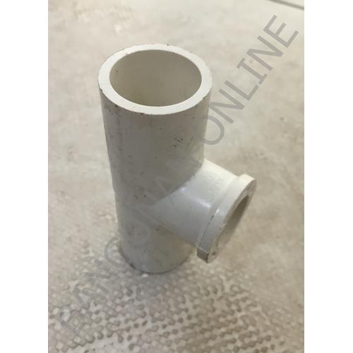 Jual SAMBUNGAN FITTING PIPA PVC PRALON TEE 3/4" X 1/2" PUTIH T DRAT ...
