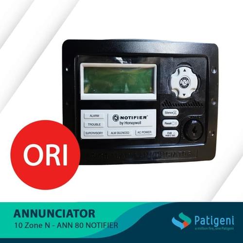 Jual Annunciator Panel 10 Zone Notifier N-ANN 80 - Jakarta Pusat ...