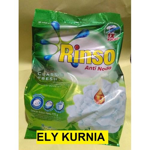 Jual Rinso Anti Noda Detergent 770 gr - Jakarta Pusat - Ely Kurnia ...