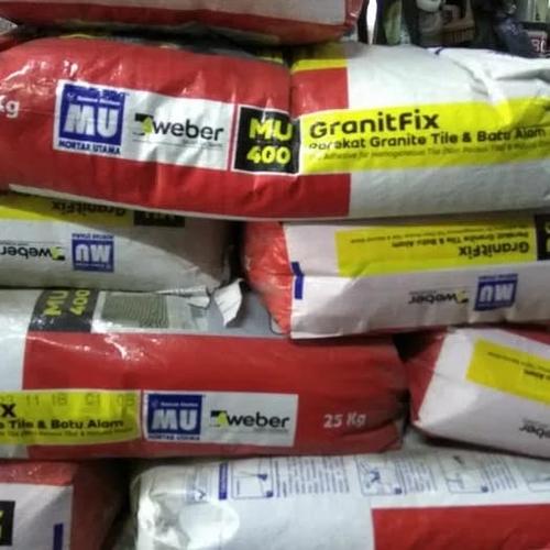 Jual MU 400 MU400 semen instant instan mortar utama perekat granit 25kg ...