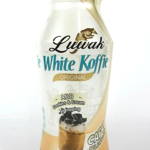 Jual Kopi Luwak White Coffee add cookies & Cream Botol 240 mL - Kota ...