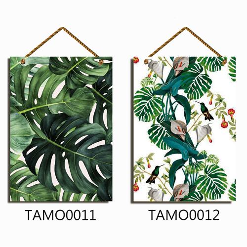 Jual Hiasan Dinding Poster Gambar Daun Monstera Deliciosa 20x28cm(A4 ...