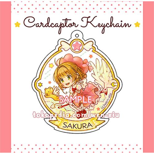 Jual Cardcaptor Sakura Keychain - Gantungan Kunci Kinomoto Sakura dan ...