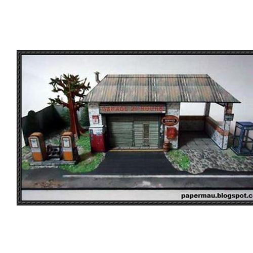 Jual diy Papercraft Diorama Generic-Garage-Paper-Model - Kota Bandung ...