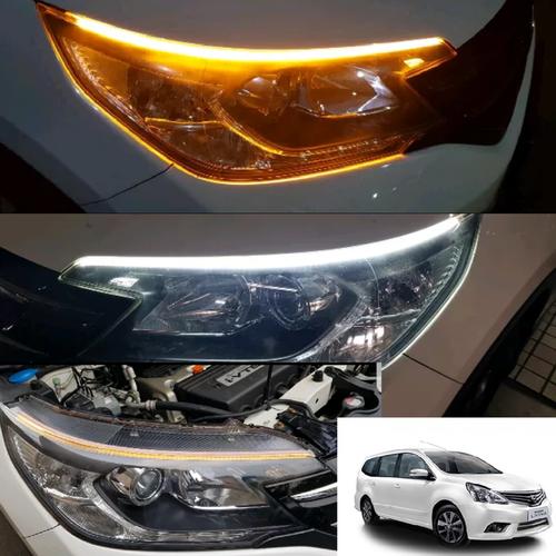 Jual Lampu Strip Running Turning LED Headlamp Grand New Avanza Sein ...
