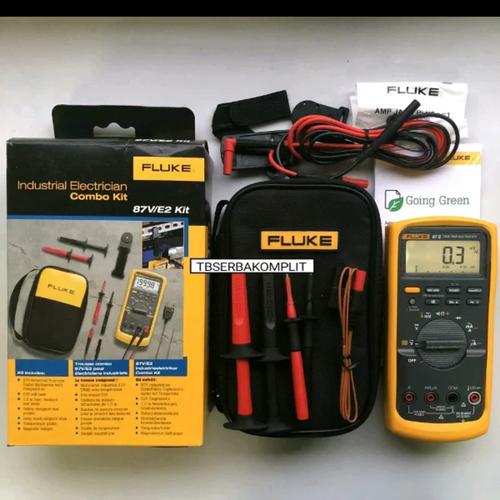 Jual Fluke 87V-E2 Combo Kit True RMS Industrial Multimeter With ...