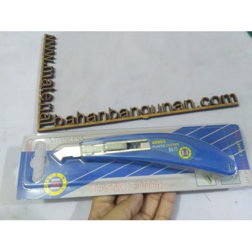Jual pisau acrylic kecil stainless cutter plastic pemotong kertas tajam ...