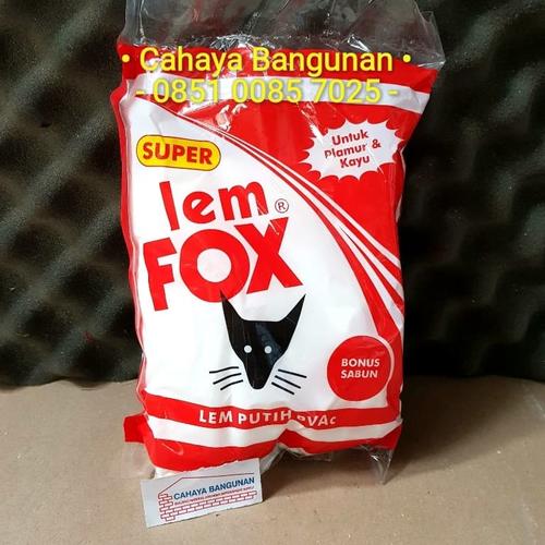 Jual LEM FOX Putih Kayu Kertas Wallpaper Bungkus Merah Super Besar 700 ...