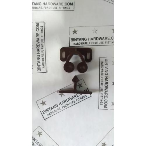 Jual Capit Jepit Udang Bahan Plastik Coklat Rotary Catch Lamp 005 Brown ...
