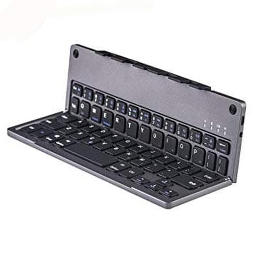 Jual Keyboard Bluetooth Wireless Lipat With Holder B048 for PC IOS ...