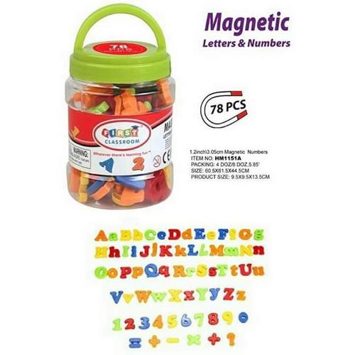 Jual Magnetic Letters Numbers Huruf Angka Magnet Toples Kecil - Jakarta ...