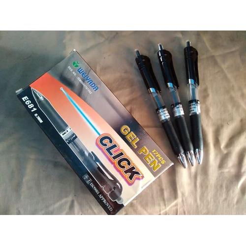 Jual PULPEN WEYADA HITAM GEL PEN E681 0.7 / E-681 - Kota Malang - ANEKA ...