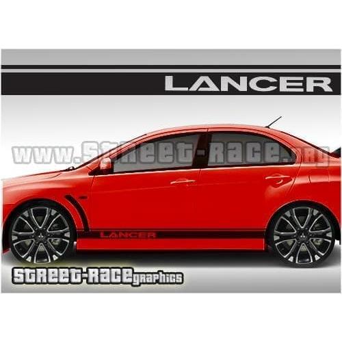 Jual sticker stiker mobil lancer sticker mobil mitsubishi lancer - Kab ...