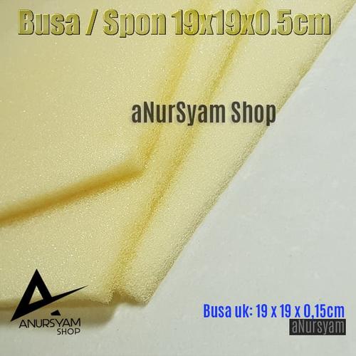 Jual Busa Serbaguna 18 x 19 x 0.5 cm isi 20 lembar / spon / Sponge ...