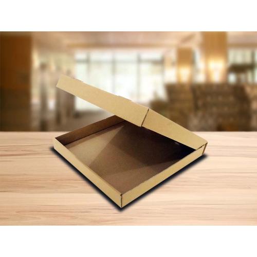Jual Pizza Box Size 30 x 30x 4 cm Polos - Kraft Cokelat - Jakarta Barat ...